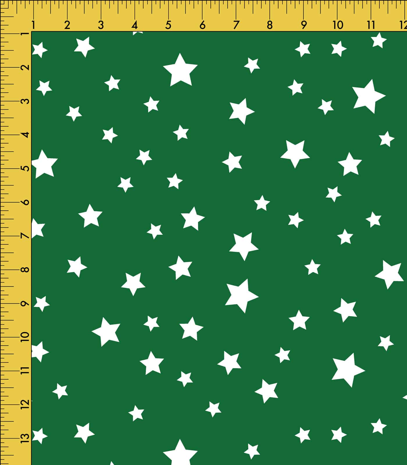 Green Stars Exclusive Print - Olga's Closet