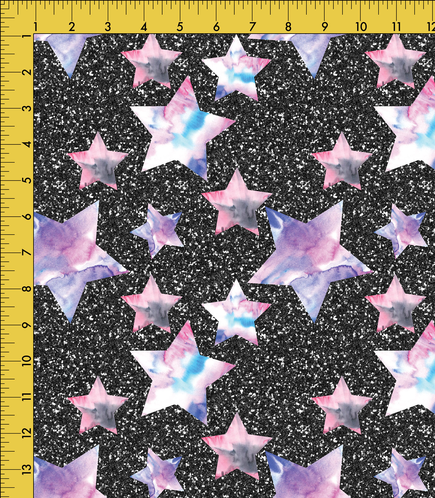 Black/Purple/Blue Stars Exclusive Print – Olga's Closet