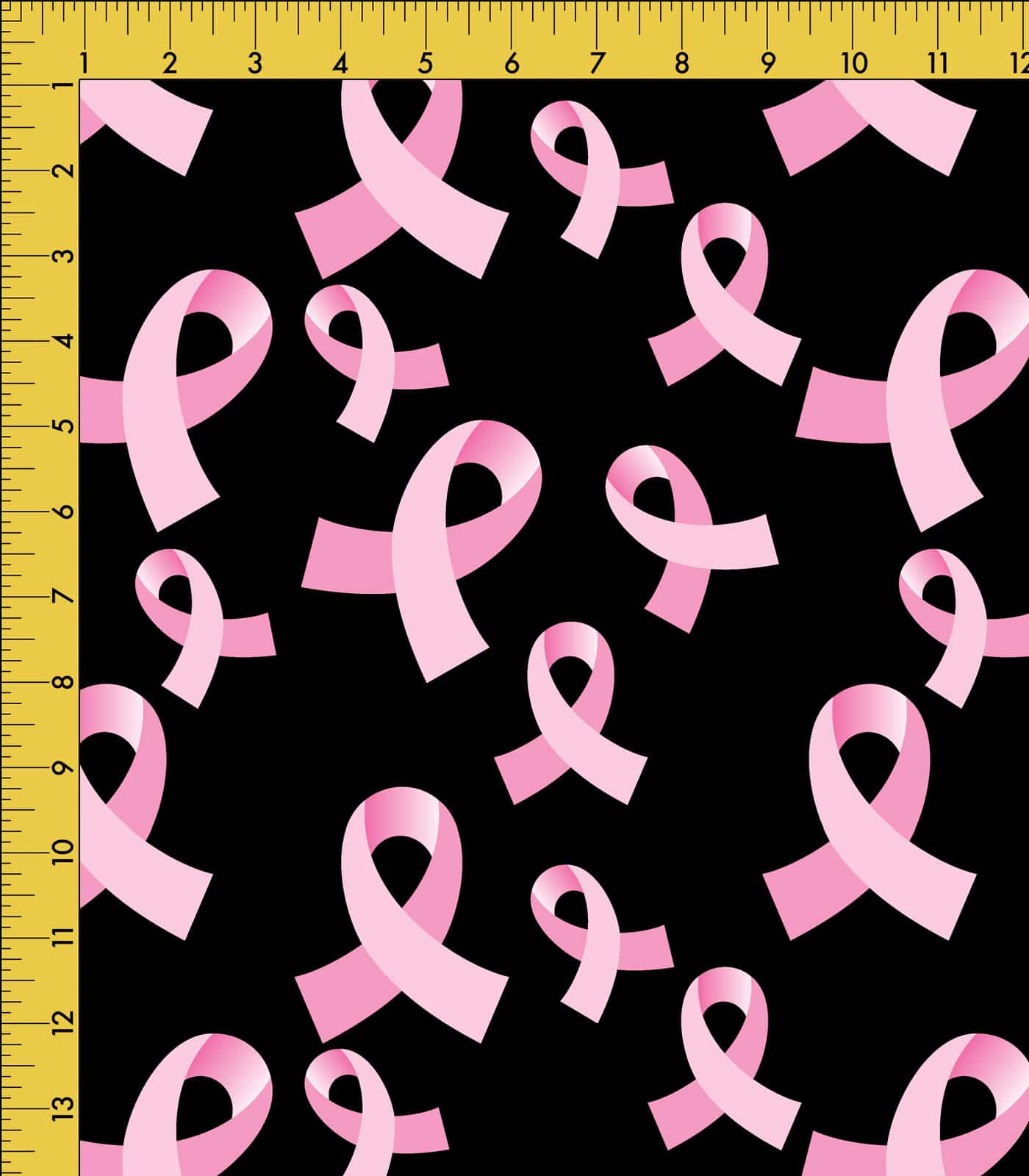 Black/Pink Ribbons Exclusive Print - Olga's Closet